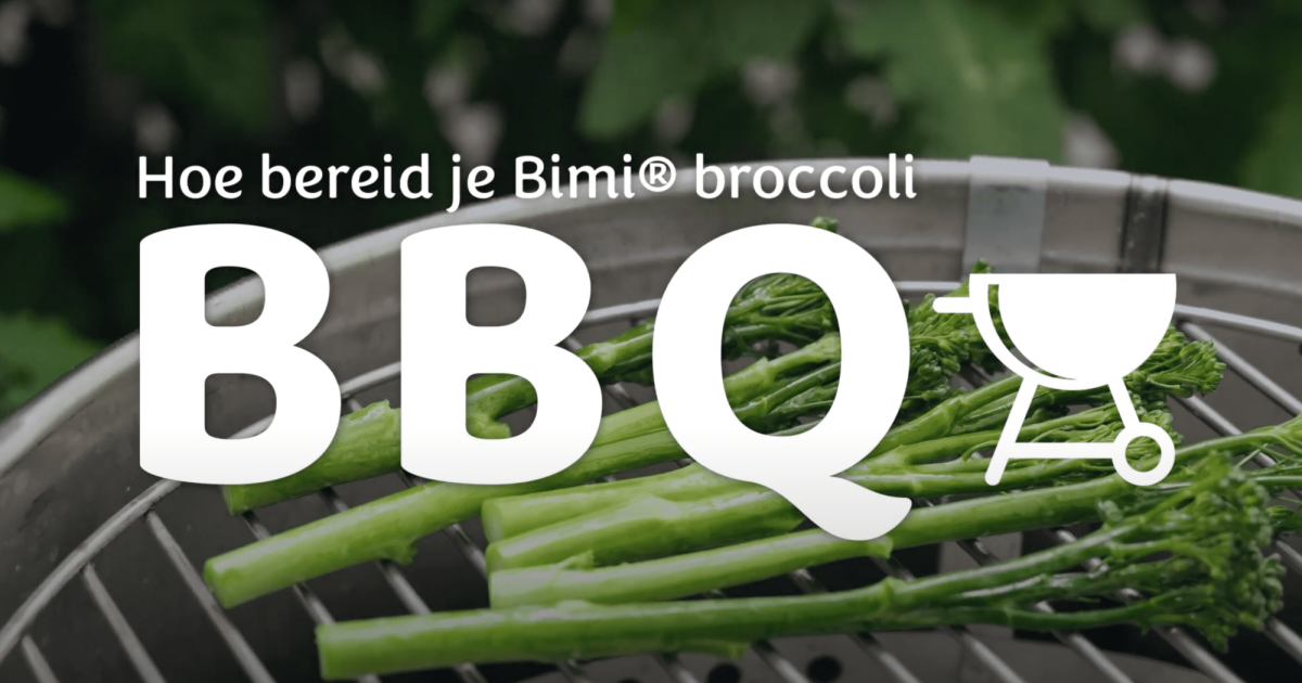 Bimi® op de BBQ bereiden • De lekkerste groente van de BBQ