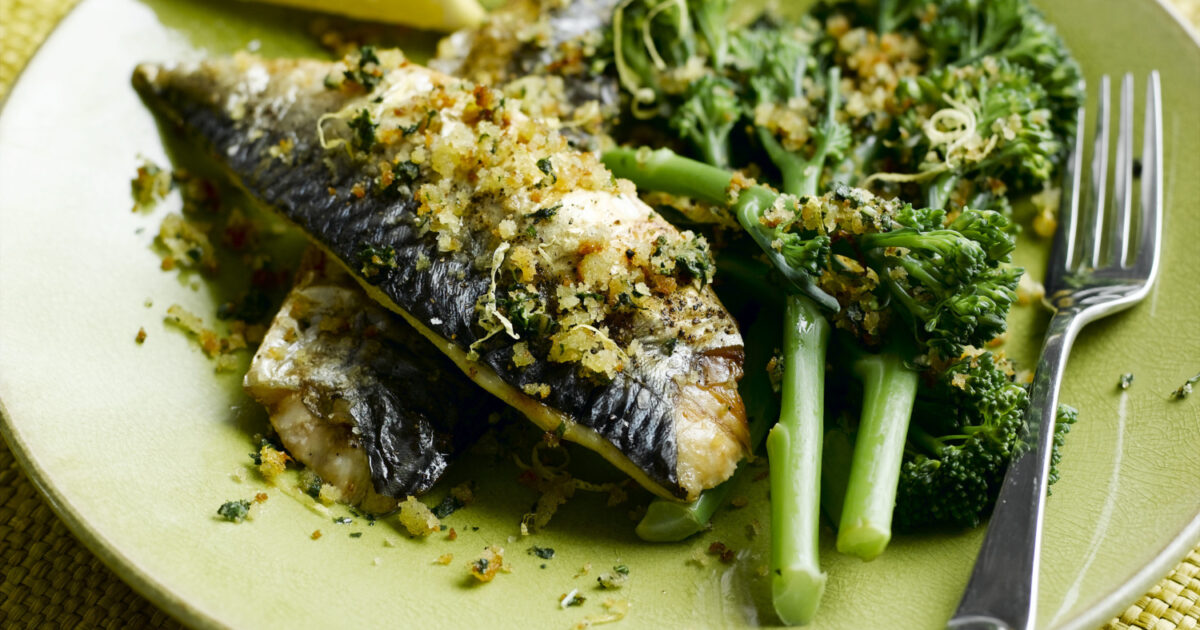 Gegrilde makreel met Bimi® broccoli